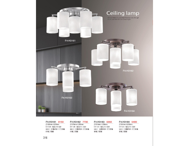 F4-H3161/2/3/4 | 橋式照明工程有限公司